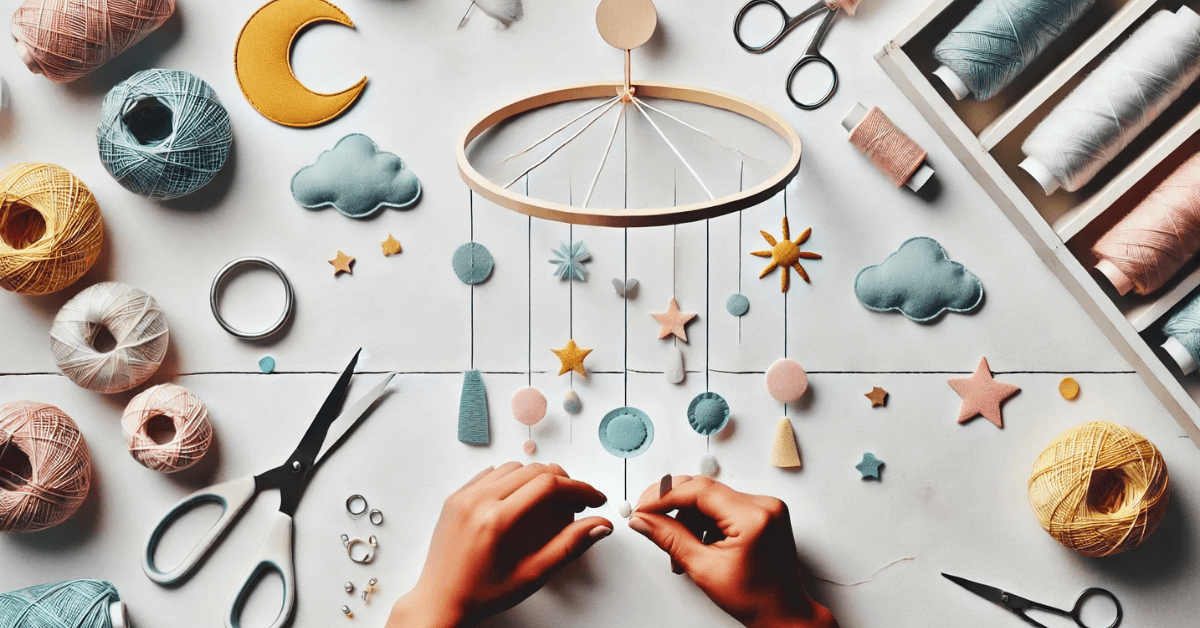 Comment pouvez-vous fabriquer un bébé mobile pour votre pépinière ...